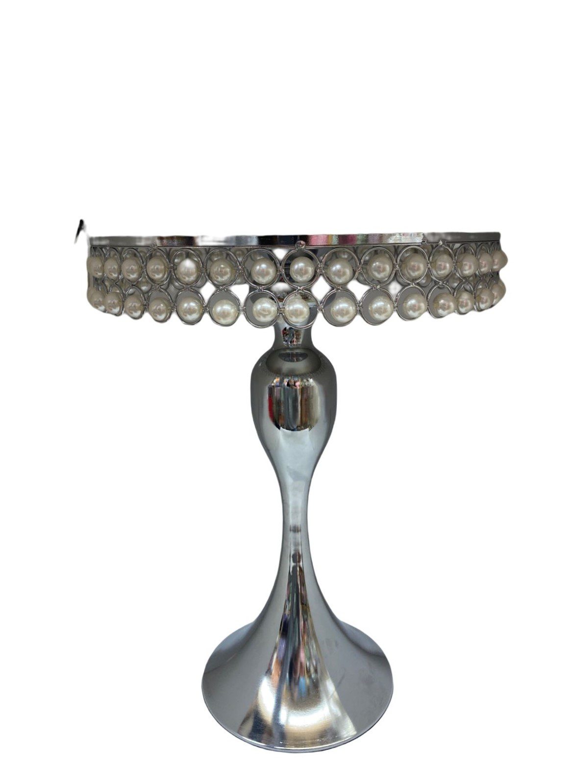 Pearl Cake Stand – Large – Kays Bridal World